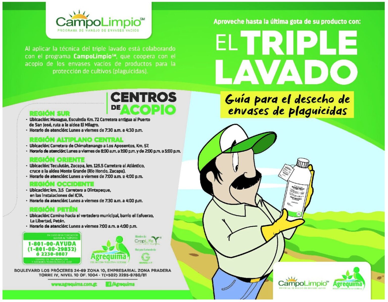 Técnica del Triple Lavado – Agrequima